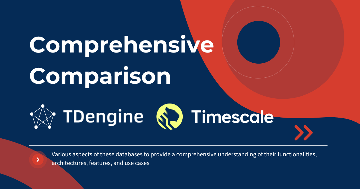 Comprehensive Comparison Between TDengine and TimescaleDB | TDengine
