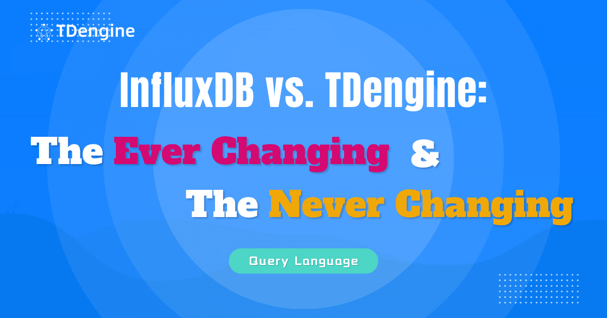 InfluxDB's Three-Language Problem | TDengine
