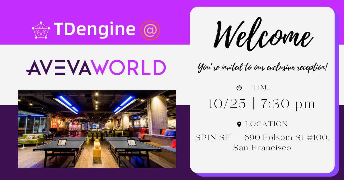 TDengine @ AVEVA World 2023 | TDengine