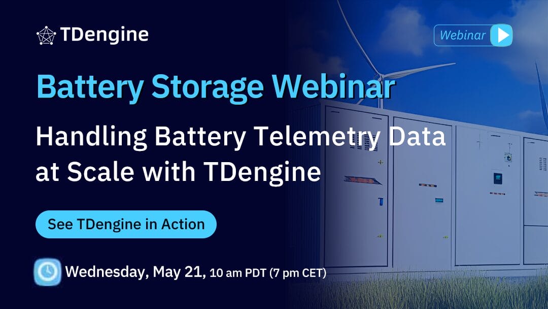 TDengine for EMS and Battery Storage | TDengine